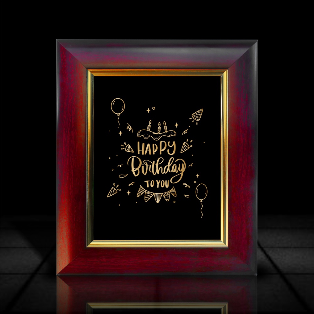 Birthday Frame l LumiLor l Buy Happy Birthday Frame Online India