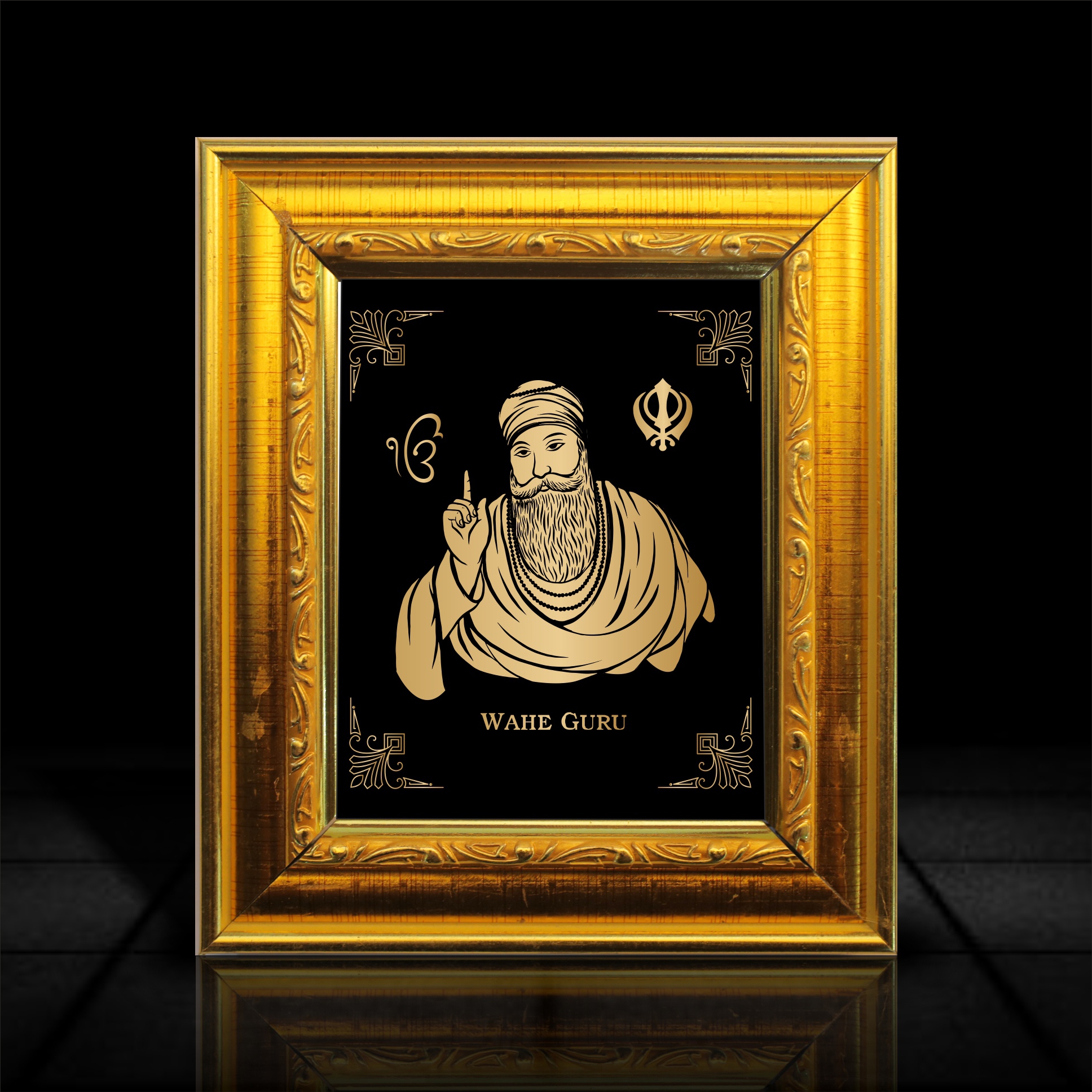 Wahe Guru LumiLor Frame | LumiLor Sprayable Light | Wahe Guru G Frame